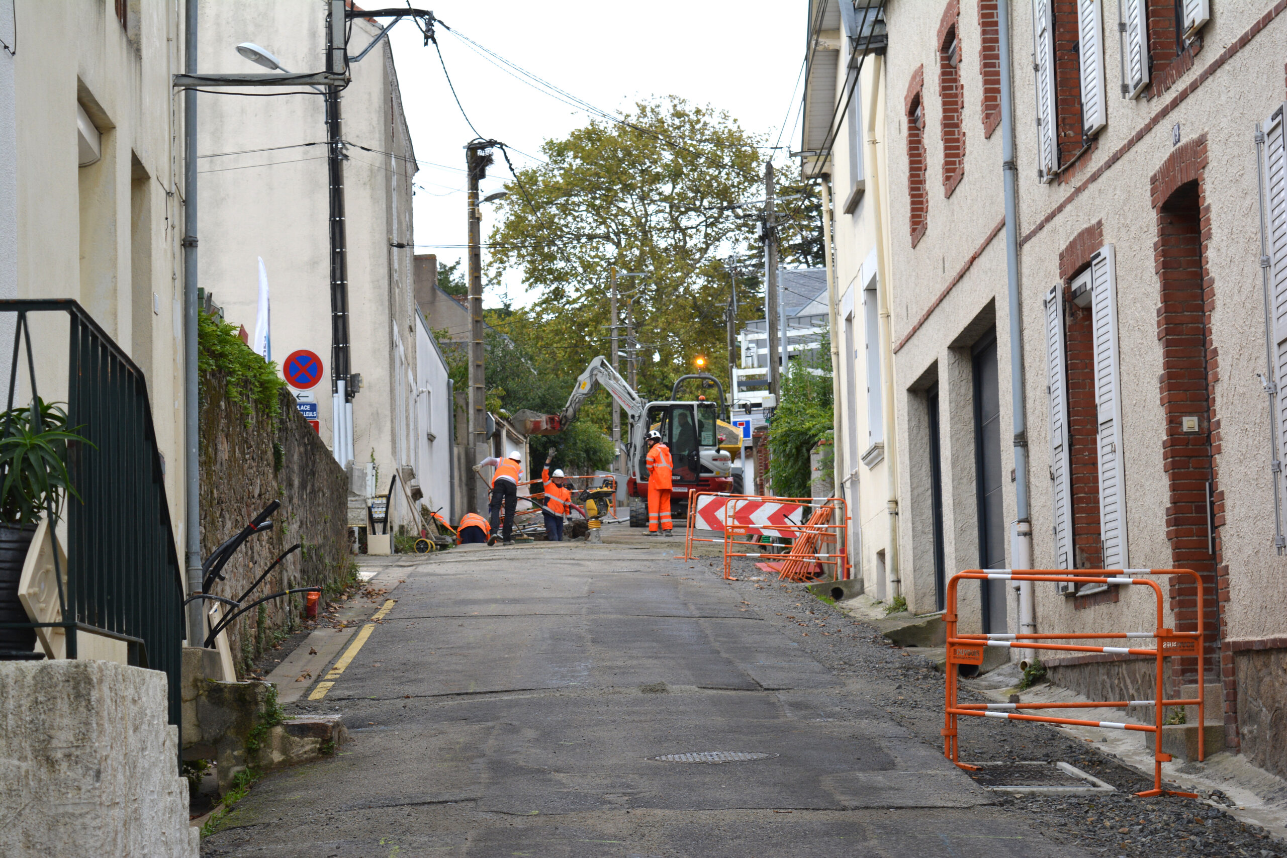 L'aménagement de la rue du Calvaire - Indre44